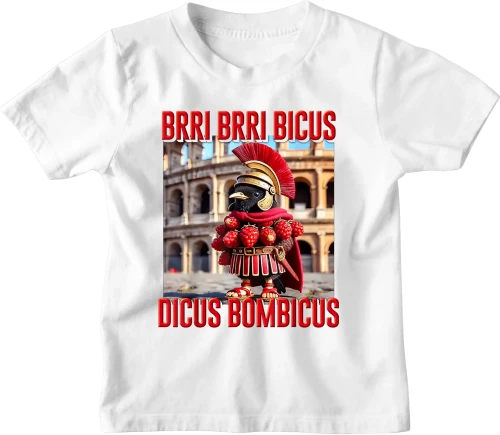 Koszulka dziecięca Bri Bicus Dicus Bombicus. Brainrot. Kup Online ...